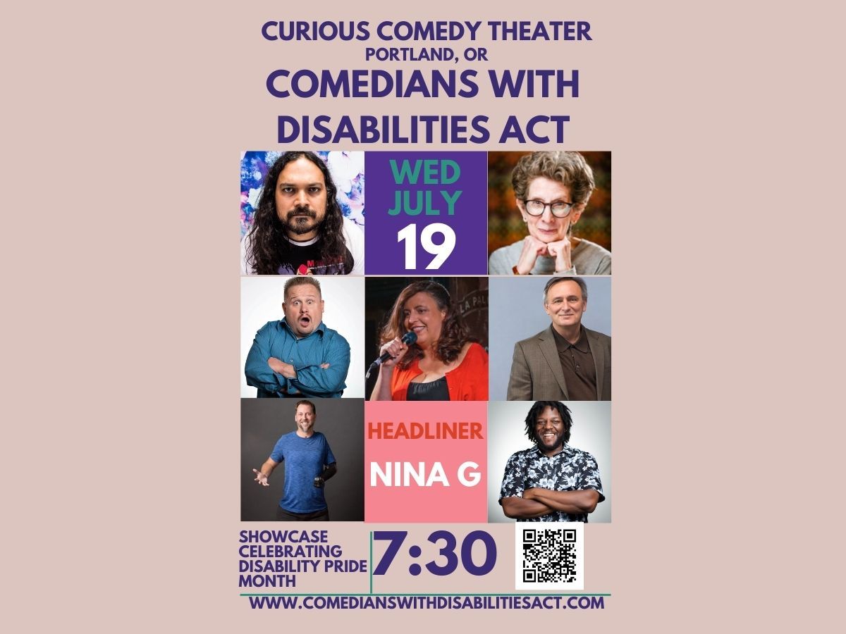Comedians with Disabilities Act at Curious Comedy Theater in Portland ...