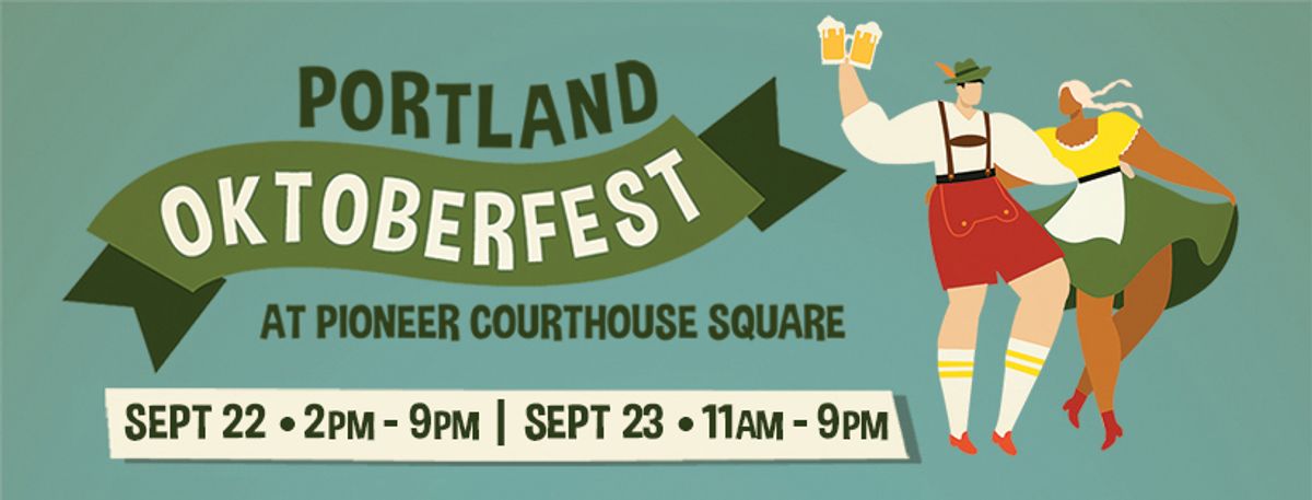 Portland Oktoberfest at Pioneer Courthouse Square in Portland, OR ...