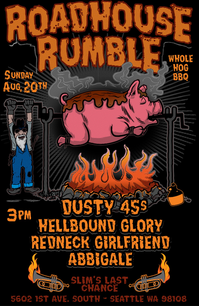 Hellbound Glory, Dusty 45s, Redneck Girlfriend, and Abbigale at Slim's ...