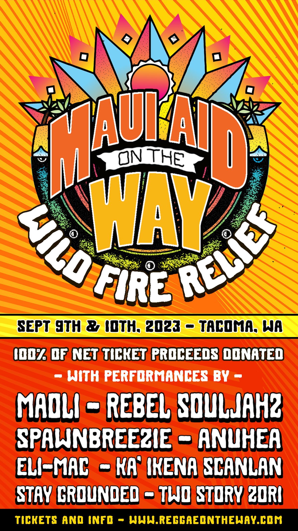 Maui Aid On The Way - Wild Fire Relief Concert at Airport Tavern in ...