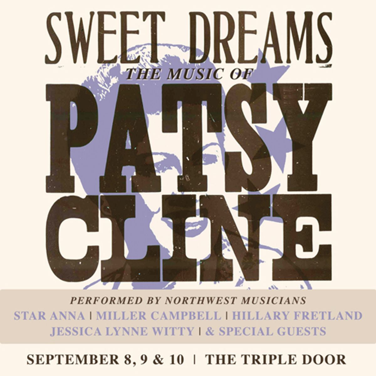 Sweet Dreams: The Music of Patsy Cline at Triple Door in Seattle, WA ...