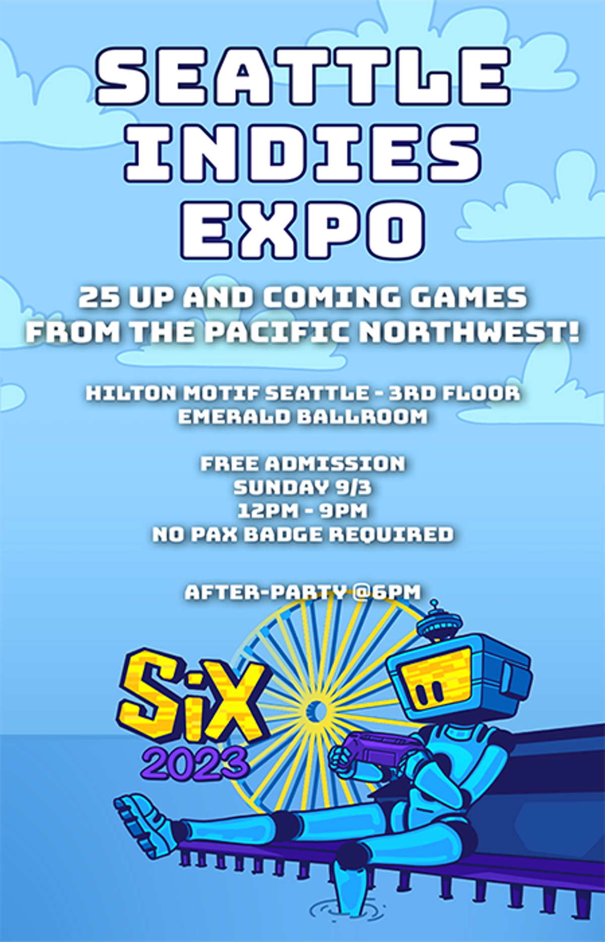 Seattle Indies Expo 2023 at Motif Seattle in Seattle, WA - Sunday, September 3, 2023 - EverOut ...