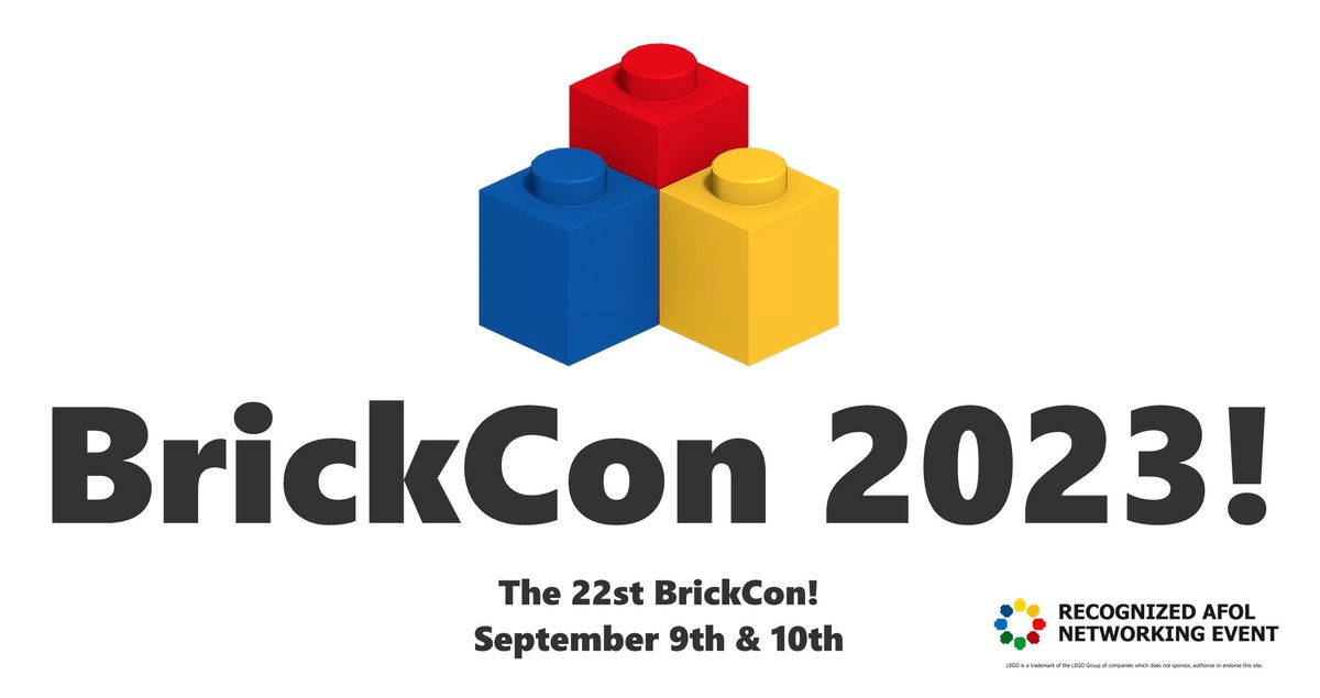 BrickCon 2023 at Meydenbauer Center in Bellevue, WA - Every day ...