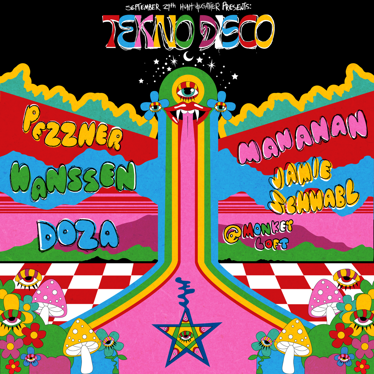 Hunt & Gather Presents: Tekno Disco at Monkey Loft in Seattle, WA ...