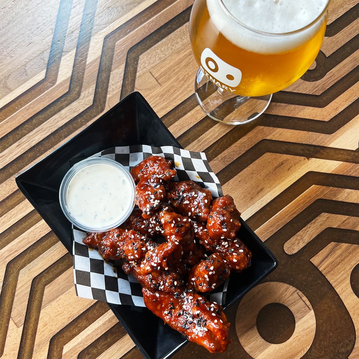 Sweet and Spicy Sambal Boneless Bites at Binary Brewing in Beaverton ...