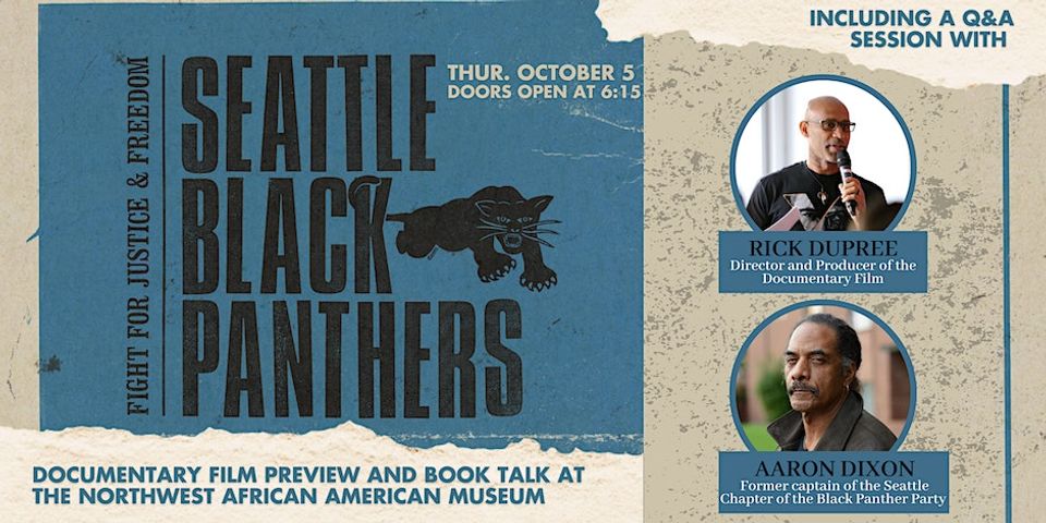 Seattle Black Panthers: Documentary Film Preview and Book Talk at ...