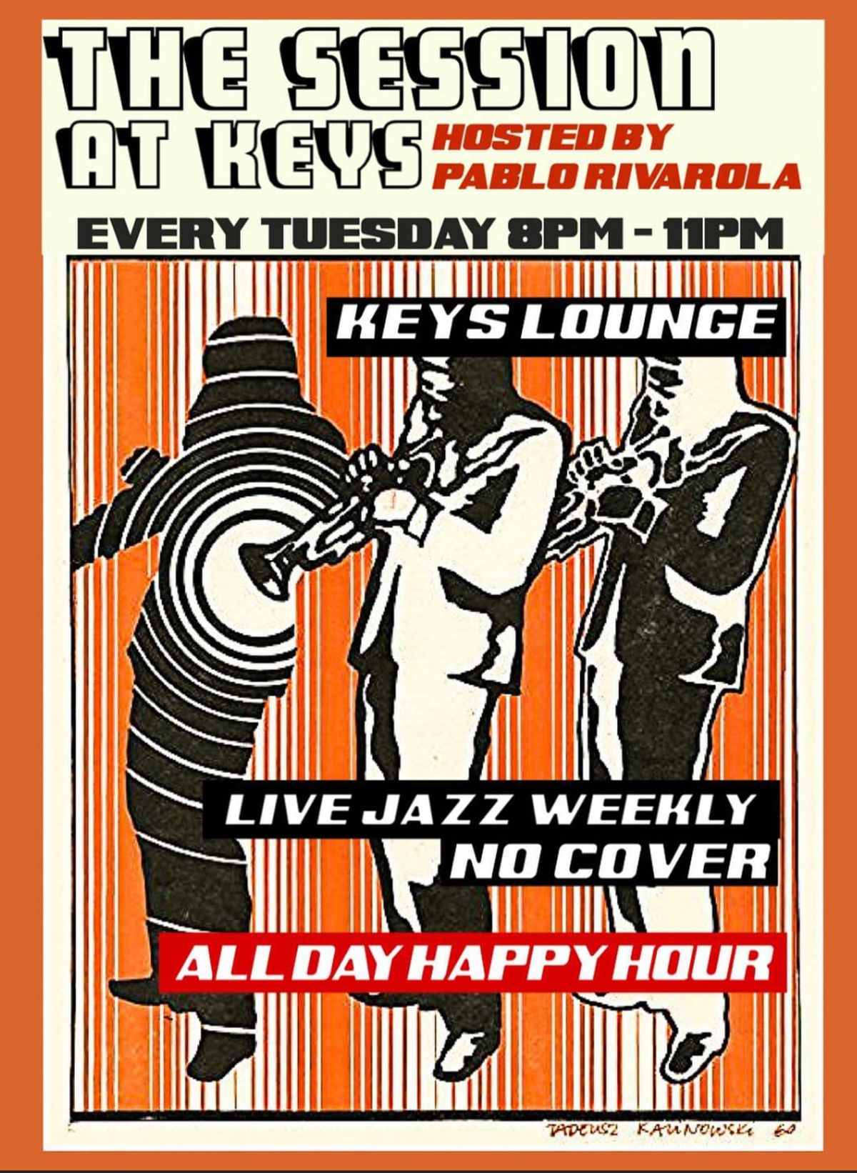 The Session at Keys with Pablo Rivarola at Keys Lounge in Portland ...