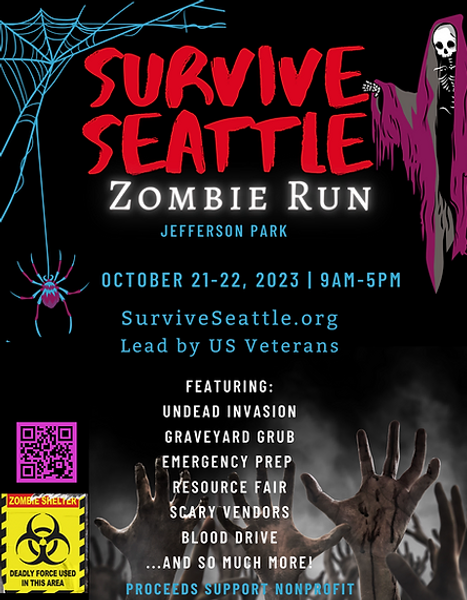 Survive Seattle: Zombie Run at Jefferson Park in Seattle, WA - Every ...