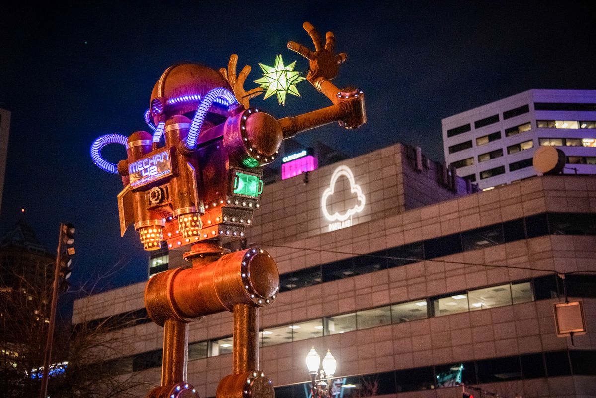 Portland Winter Light Festival What Glows Under Pressure Every Day