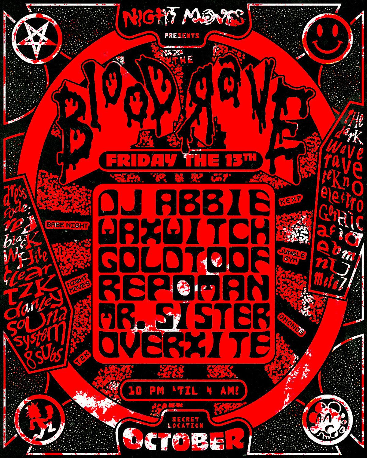 THE BLOOD RAVE at Nii Modo in Seattle, WA - Friday, October 13, 2023 ...