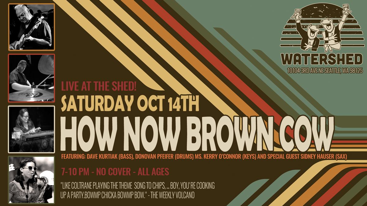 Live at the Shed at Watershed Pub & Kitchen in Seattle, Seattle ...