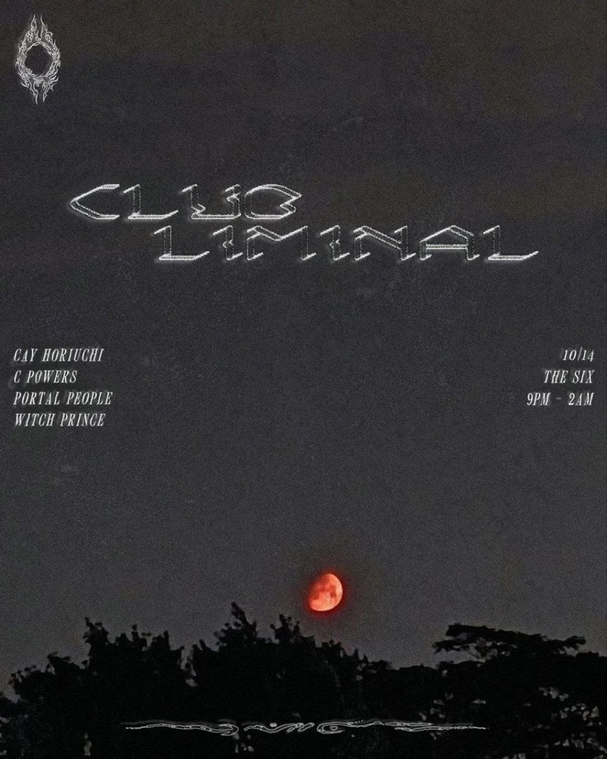 Club Liminal: Cay Horiuchi, C Powers, Portal People, and Witch Prince ...