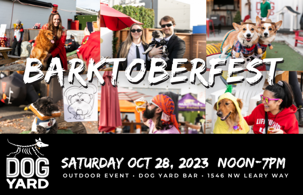 Barktoberfest 2023 at Dog Yard Bar in Seattle, WA - Saturday, October ...