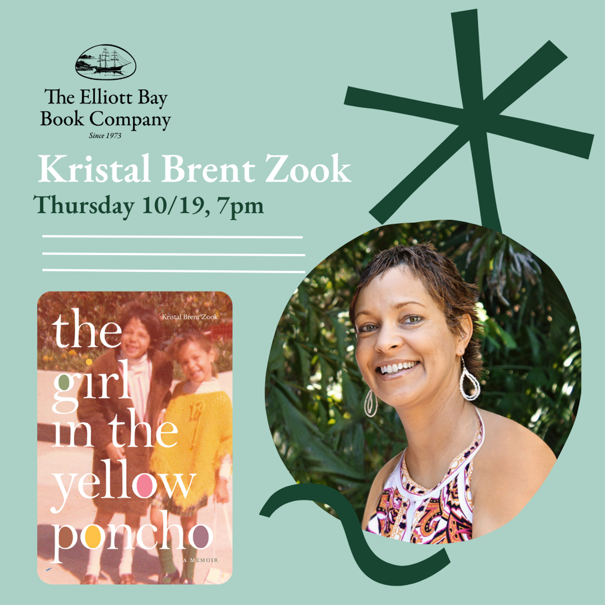 Kristal Brent Zook, The Girl in the Yellow Poncho at Elliott Bay Book ...