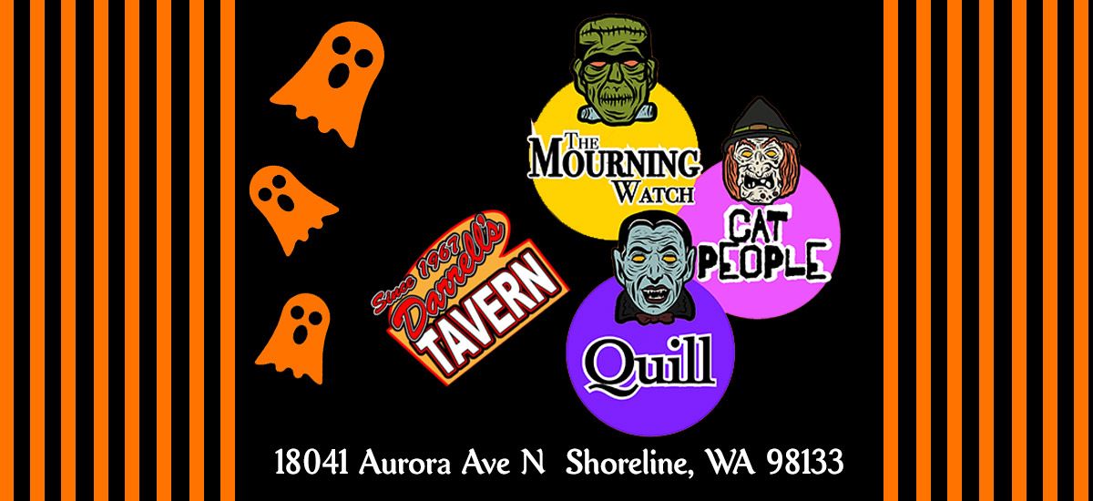 Cat People, The Mourning Watch, Quill at Darrell's Tavern in Shoreline ...