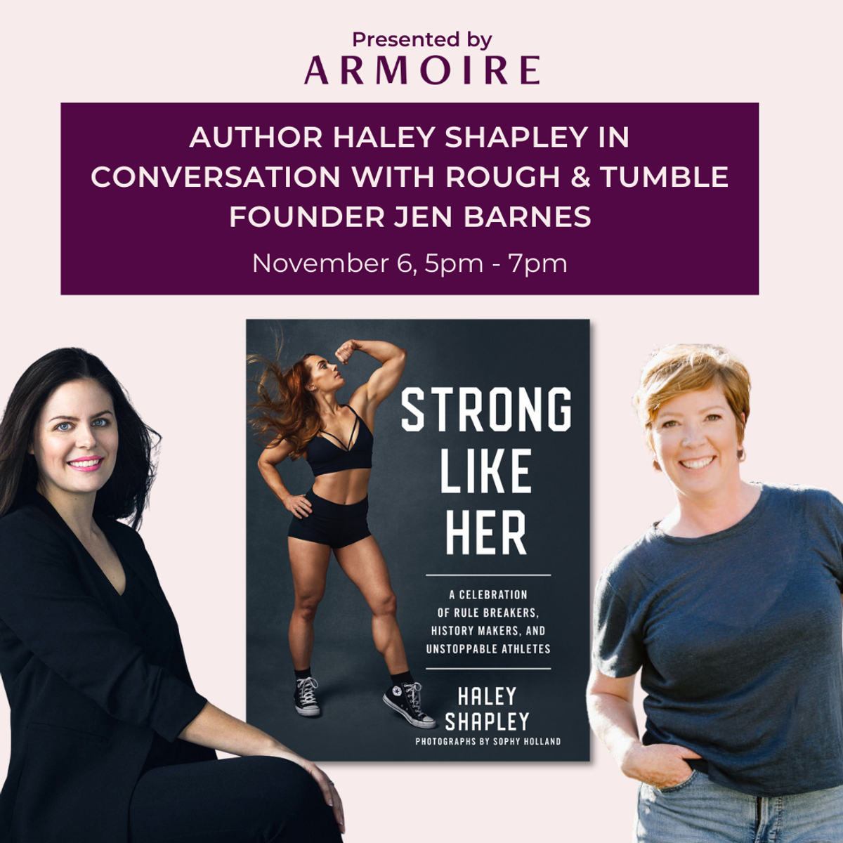 Strong Like Her author Haley Shapley in conversation with Rough ...
