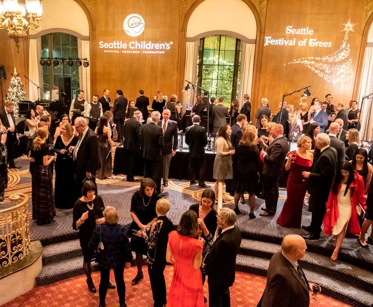 Festival of Trees Gala at Fairmont Olympic Hotel in Seattle, WA ...