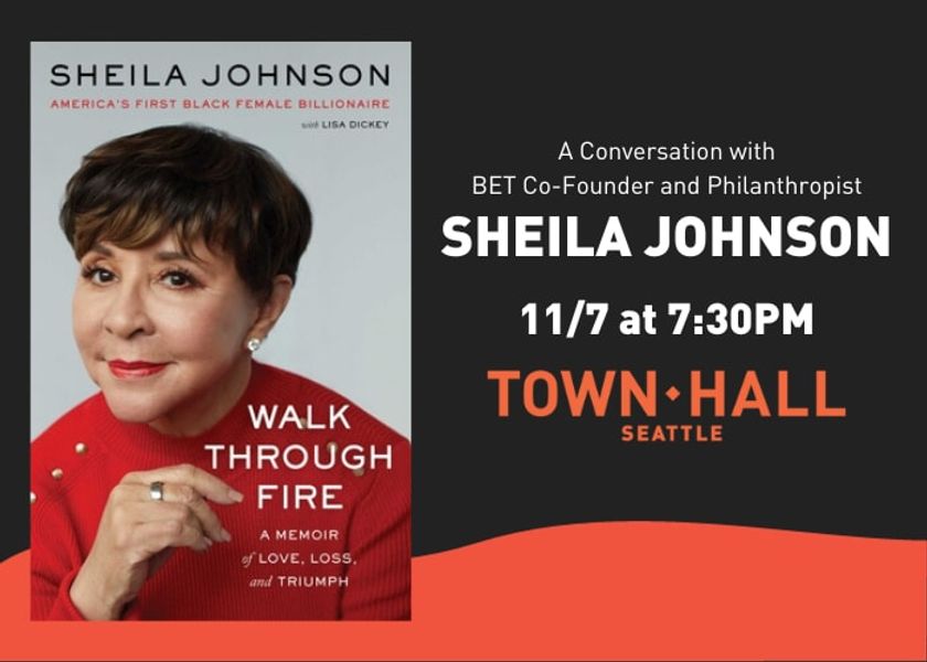 Sheila Johnson: Through the Fire at Town Hall Seattle in Seattle, WA ...