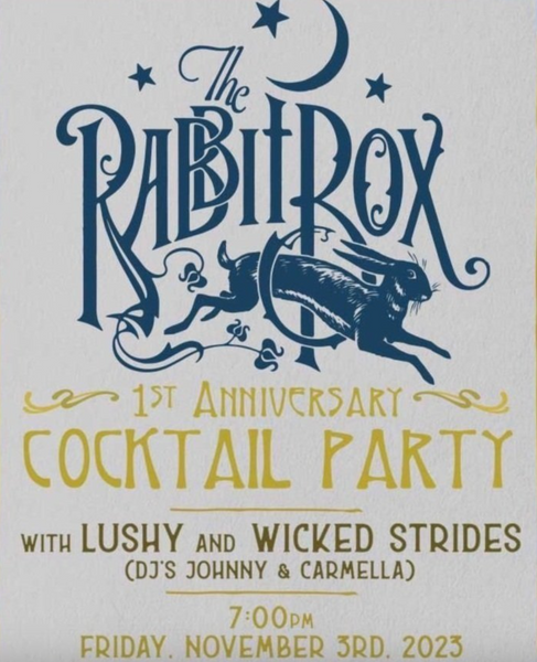 The Rabbit Box 1st Anniversary Cocktail Party at The Rabbit Box Theatre ...