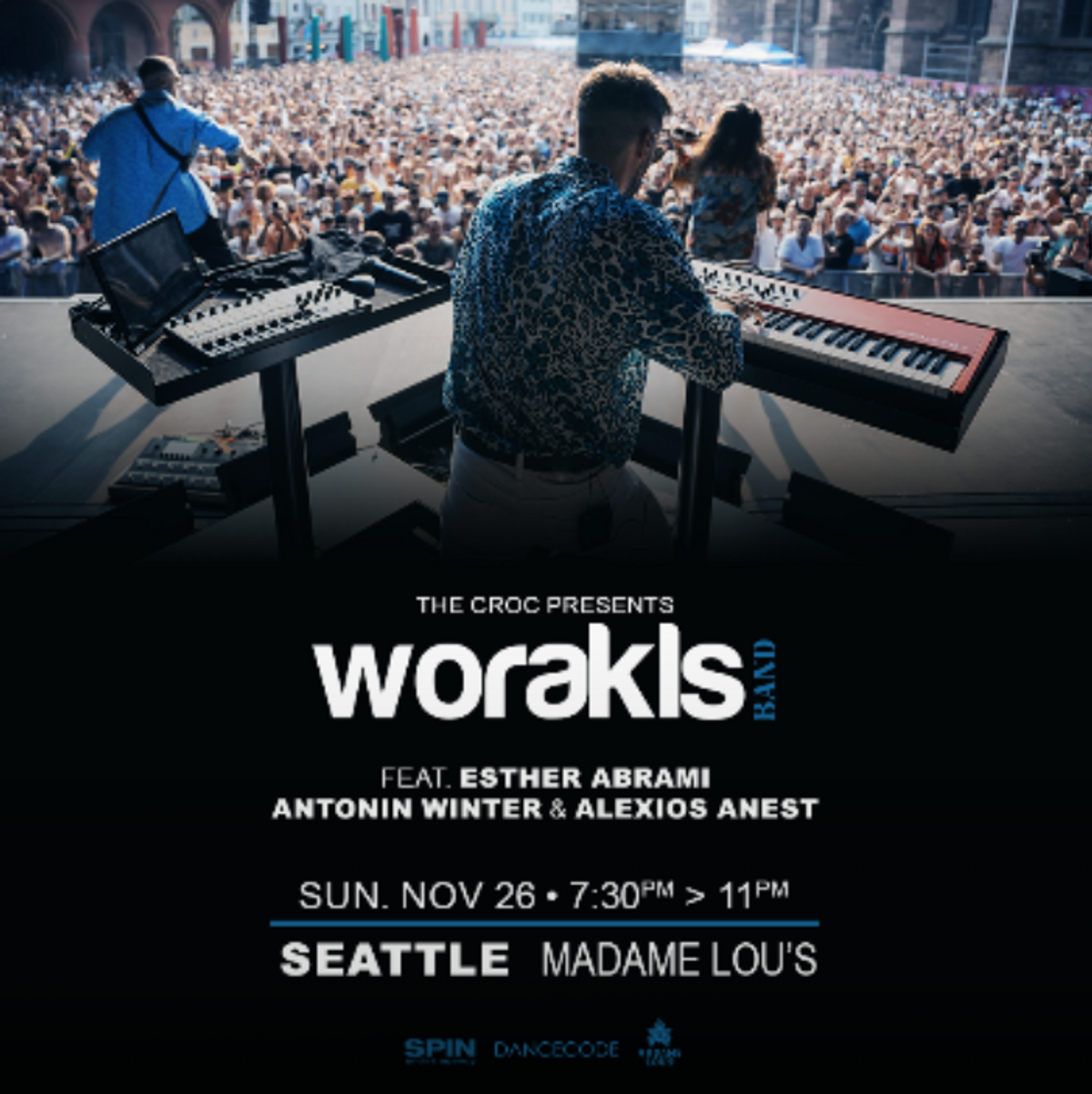 Worakls Band, Esther Abrami, Antonin Winter, and Alexios Anest at ...