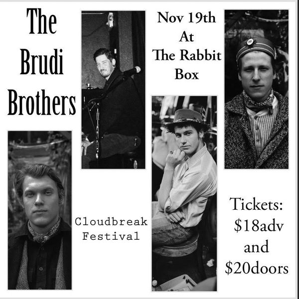 The Brudi Brothers at The Rabbit Box Theatre in Seattle, WA - Sunday ...