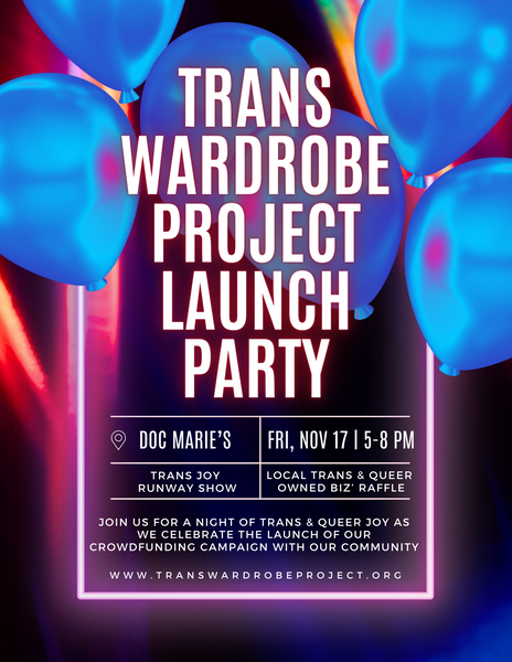 Trans Wardrobe Project Launch Party at Doc Marie's in Portland, OR ...