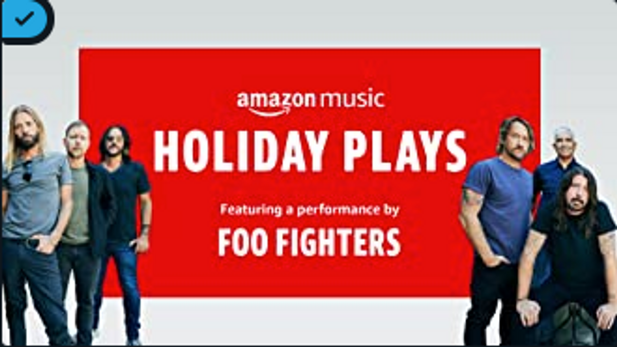 Amazon Music Holiday Plays: Foo Fighters - Tuesday, December 15, 2020 ...