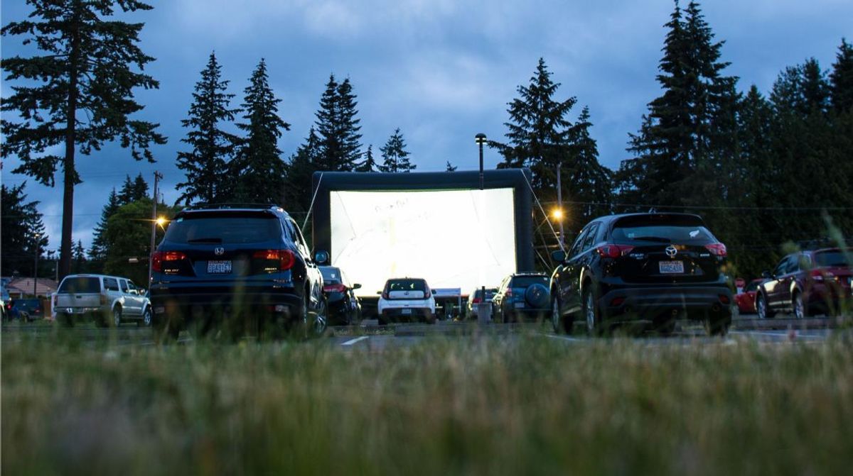 BECU Drive-in Movies at Marymoor Park at Marymoor Park in Redmond, WA ...