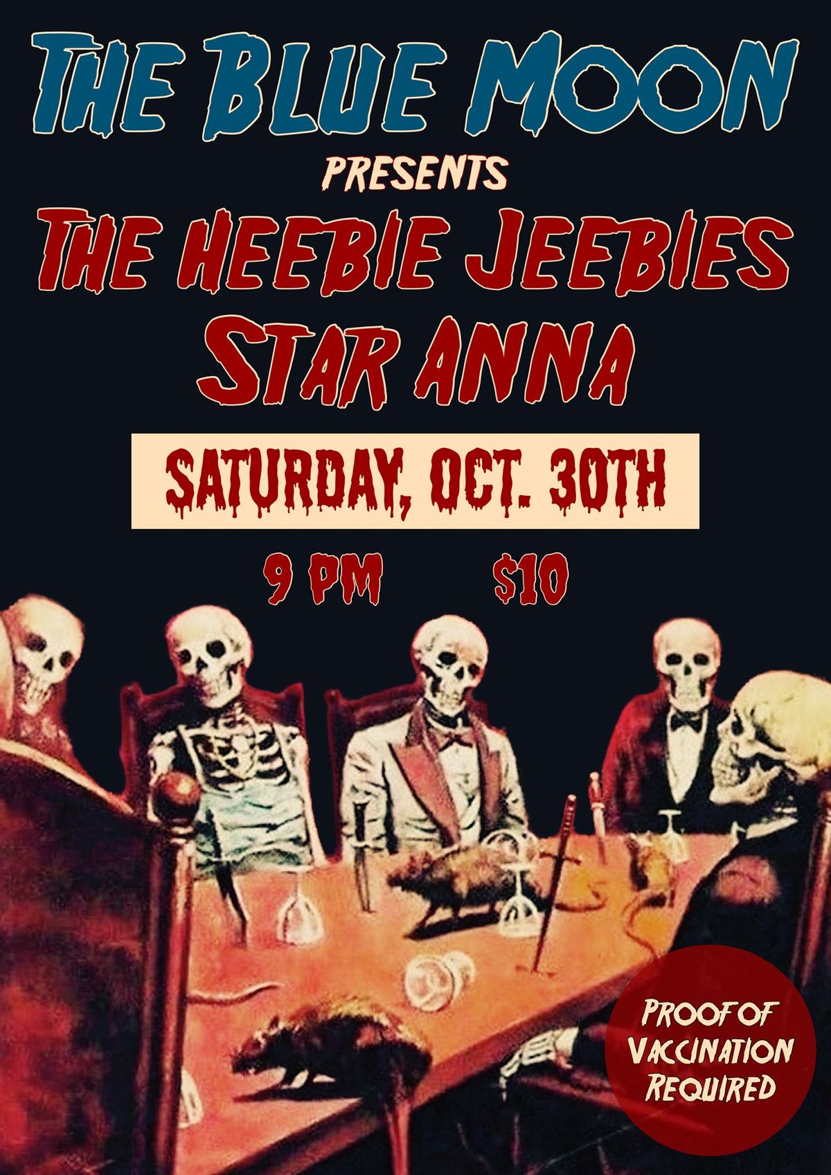 Star Anna with The Heebie Jeebies at Blue Moon Tavern in Seattle, WA ...