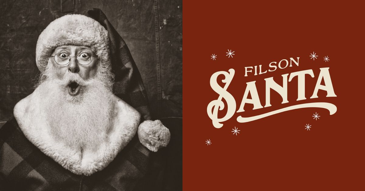 Filson Santa at Filson Flagship Store in Seattle, WA - Saturday ...