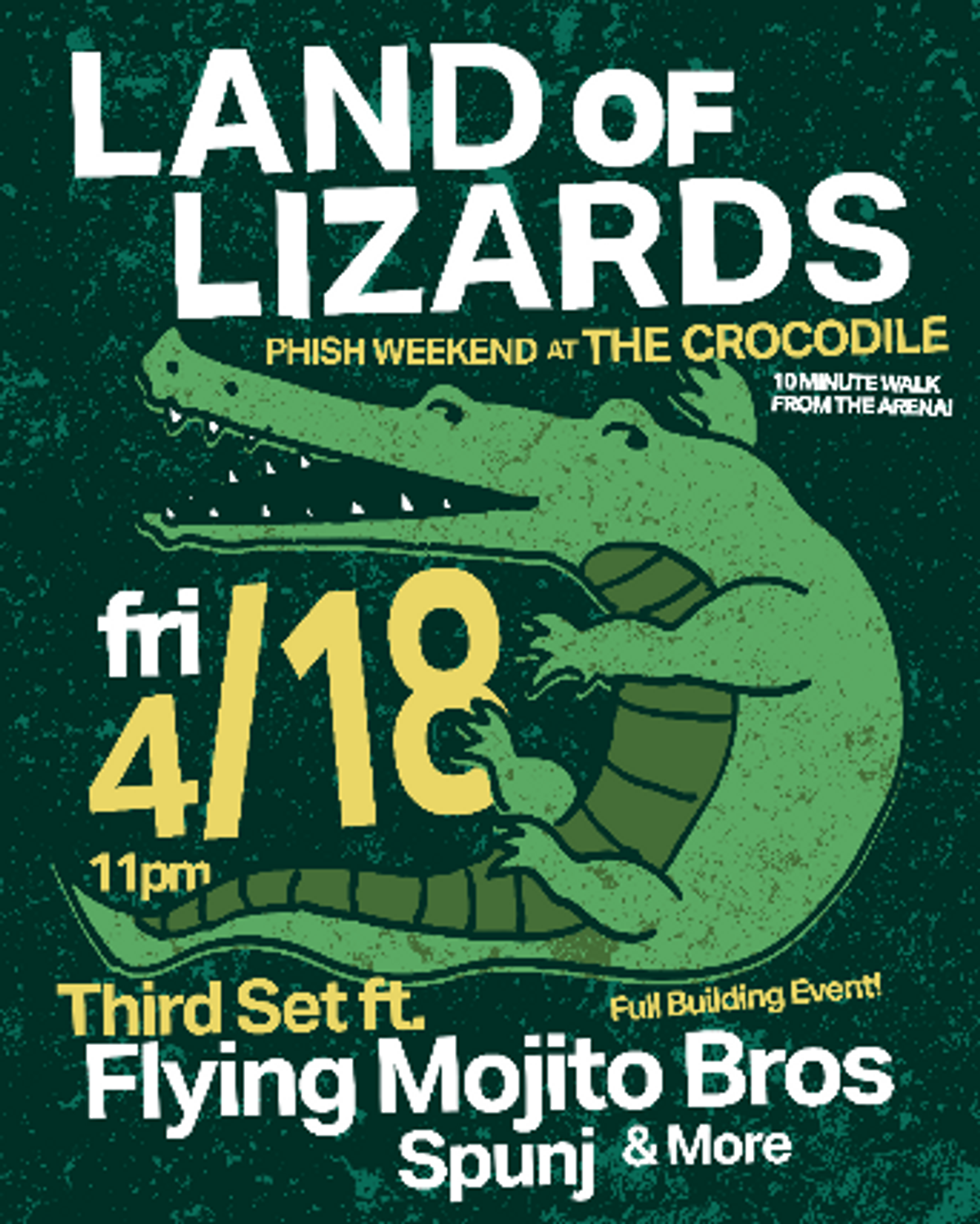 Land of Lizards: Phish Weekend at The Crocodile at The Crocodile in ...