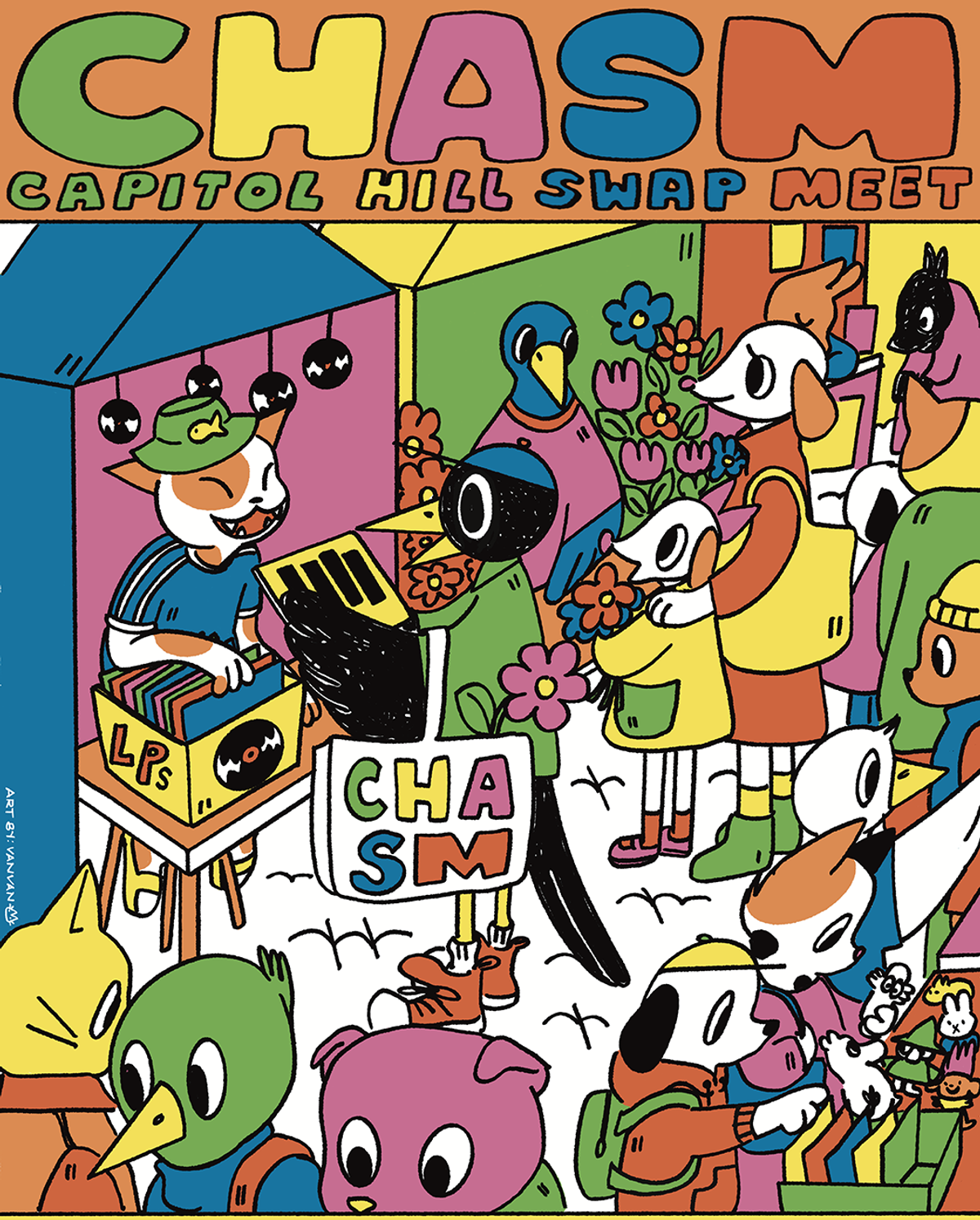 Capitol Hill Swap Meet - CHASM at Quality Flea Center in Seattle, WA ...