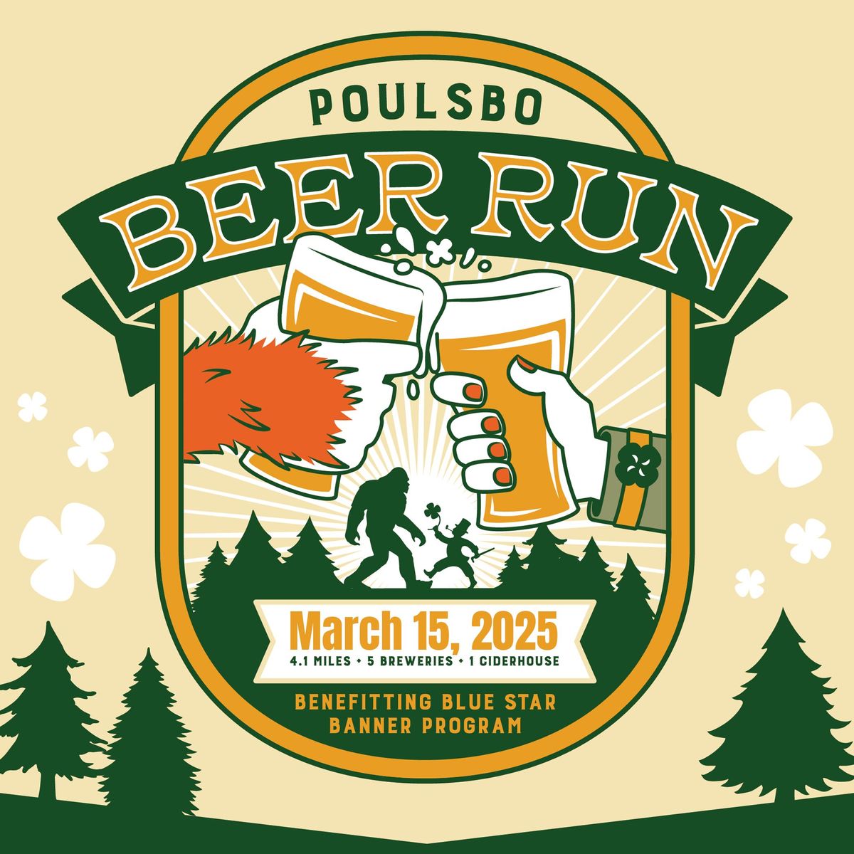 Poulsbo Beer Run: St Paddy’s 2025 at Historic Downtown Poulsbo in ...