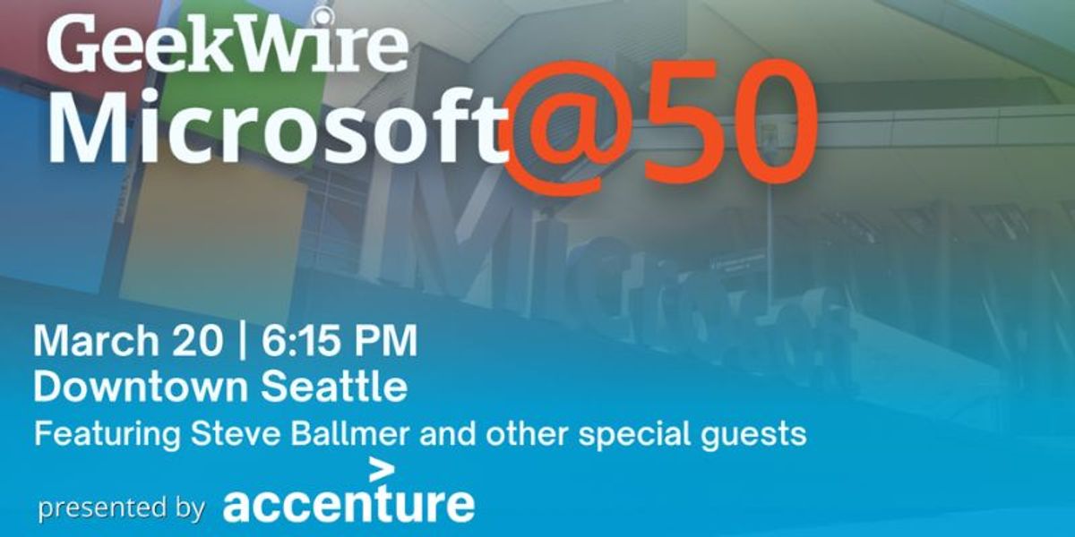 Microsoft@50 at Town Hall Seattle in Seattle, WA - Thursday, March 20 ...