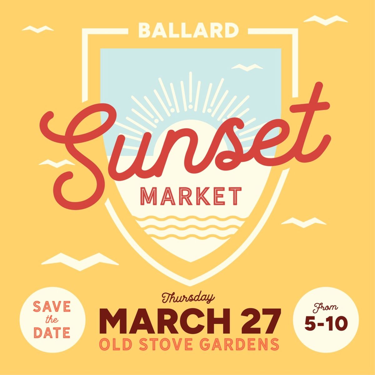 Ballard Sunset Market at Old Stove Brewing Co. - Gardens in Seattle, WA ...
