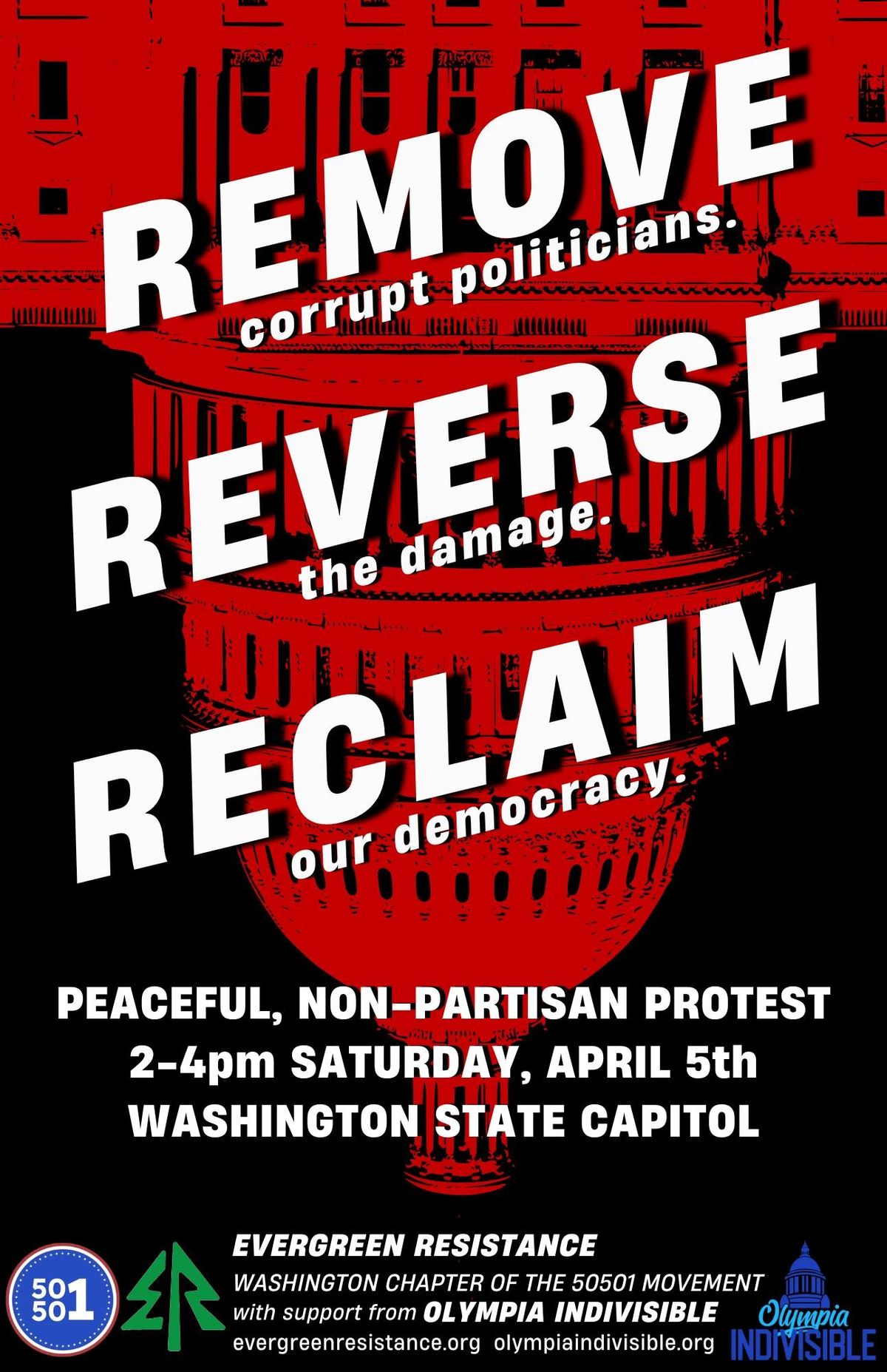 Remove, Reverse, Reclaim - Olympia, WA 50501 at Washington State ...