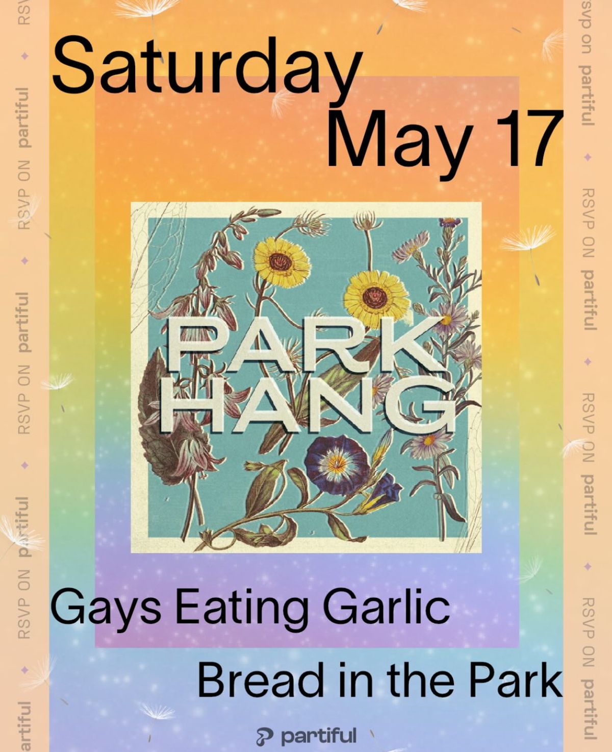 Gays Eating Garlic Bread in the Park at Wallingford in Seattle, WA ...