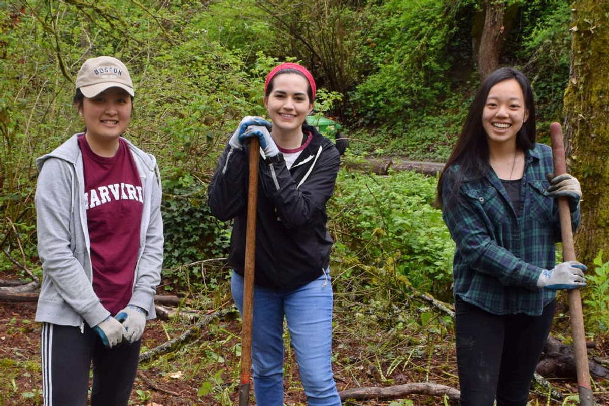 Earth Day at the Arboretum at Washington Park Arboretum in Seattle, WA ...