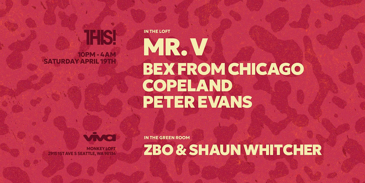 Mr V., Bex From Chicago, Peter Evans, and Copeland at Monkey Loft in ...