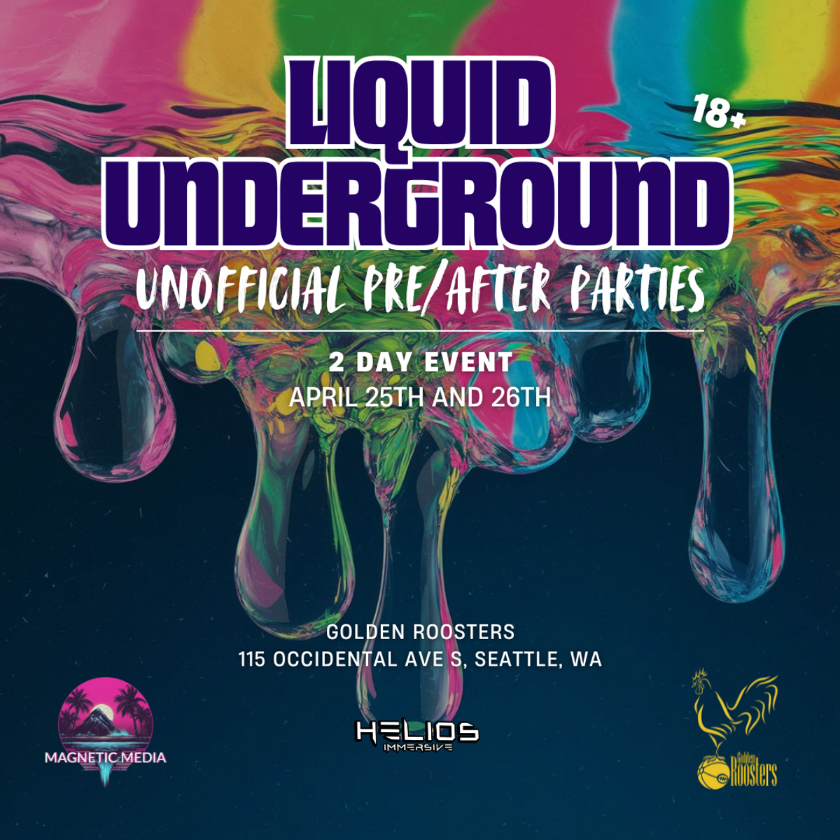Liquid Underground: Liquid Stranger Pre/After Party at Golden Roosters ...