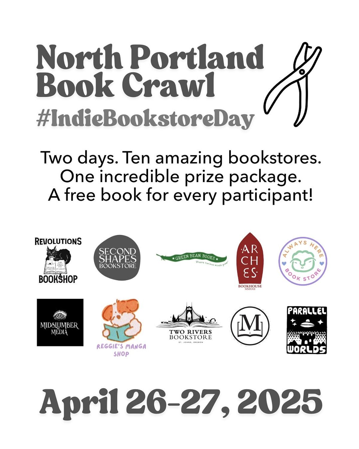 North Portland Book Crawl at Second Shapes Bookstore in Portland, OR ...
