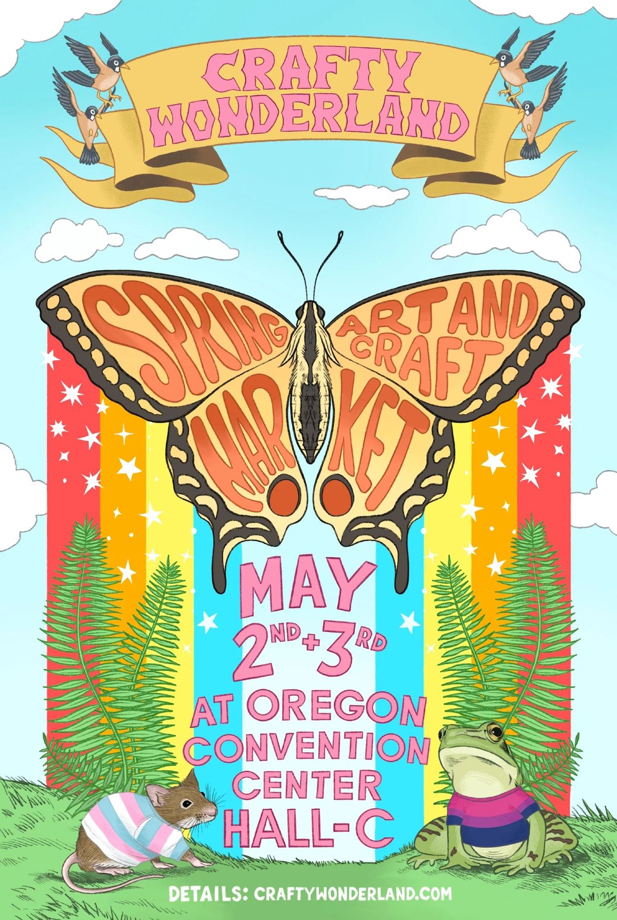 Crafty Wonderland Spring Art + Craft Market at Oregon Convention Center ...