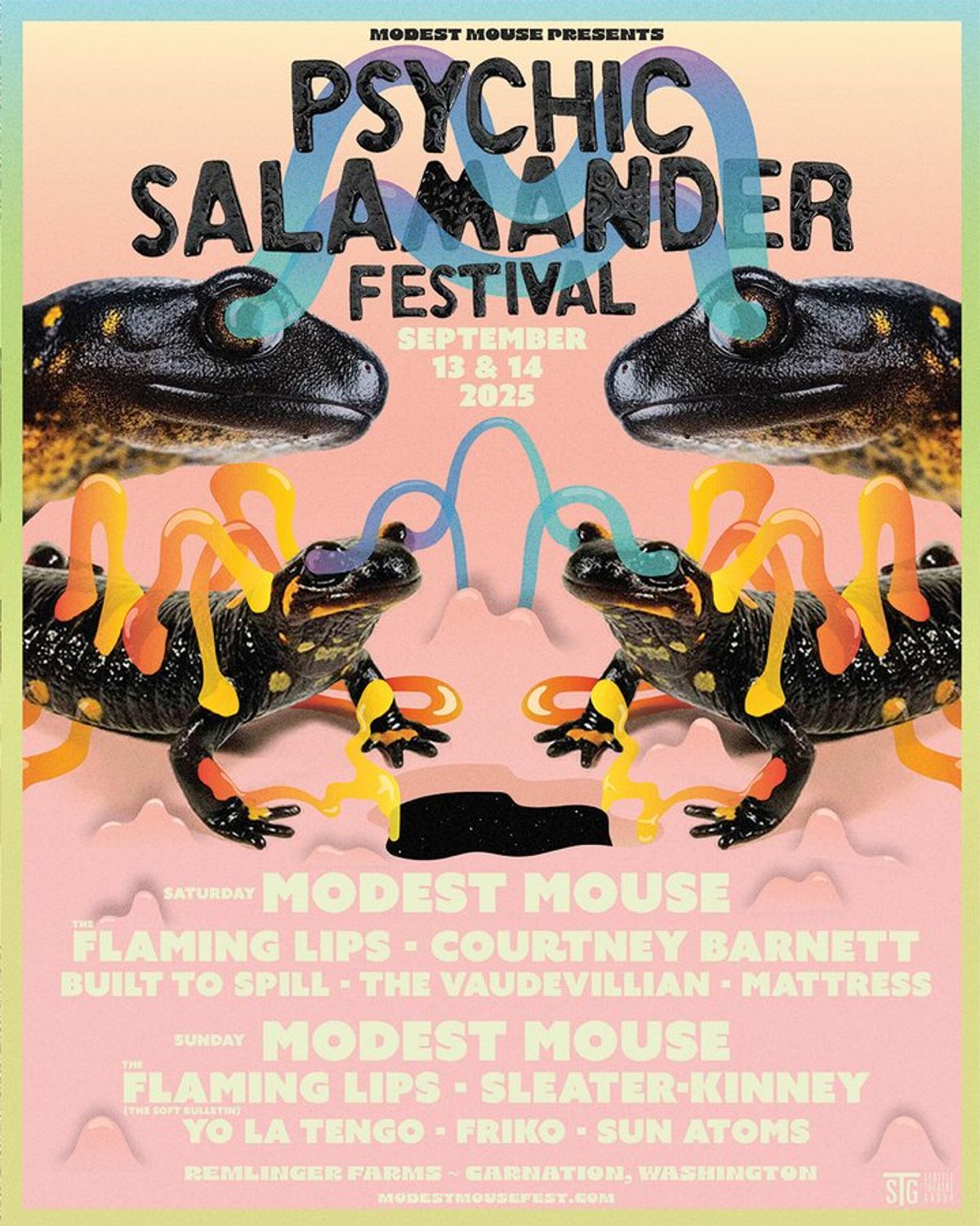 Modest Mouse Presents Psychic Salamander Festival at Remlinger Farms in ...