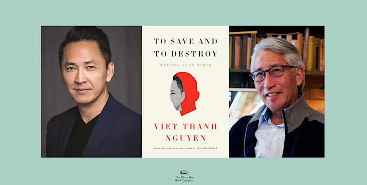 Viet Thanh Nguyen with Shawn Wong at Seattle Public Library - Central ...
