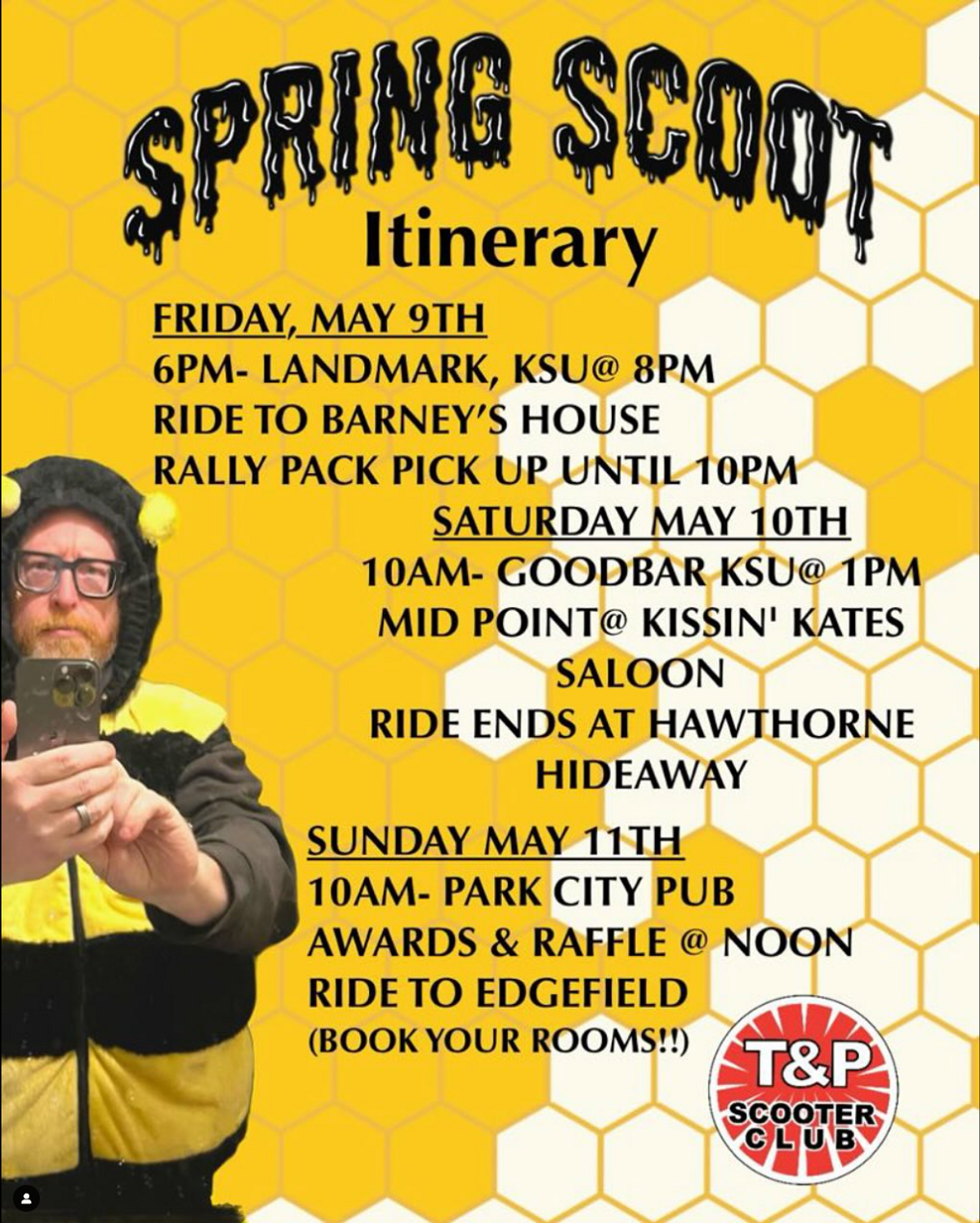 Spring Scoot 29 - Multiple dates through May 11, 2025 - EverOut Portland