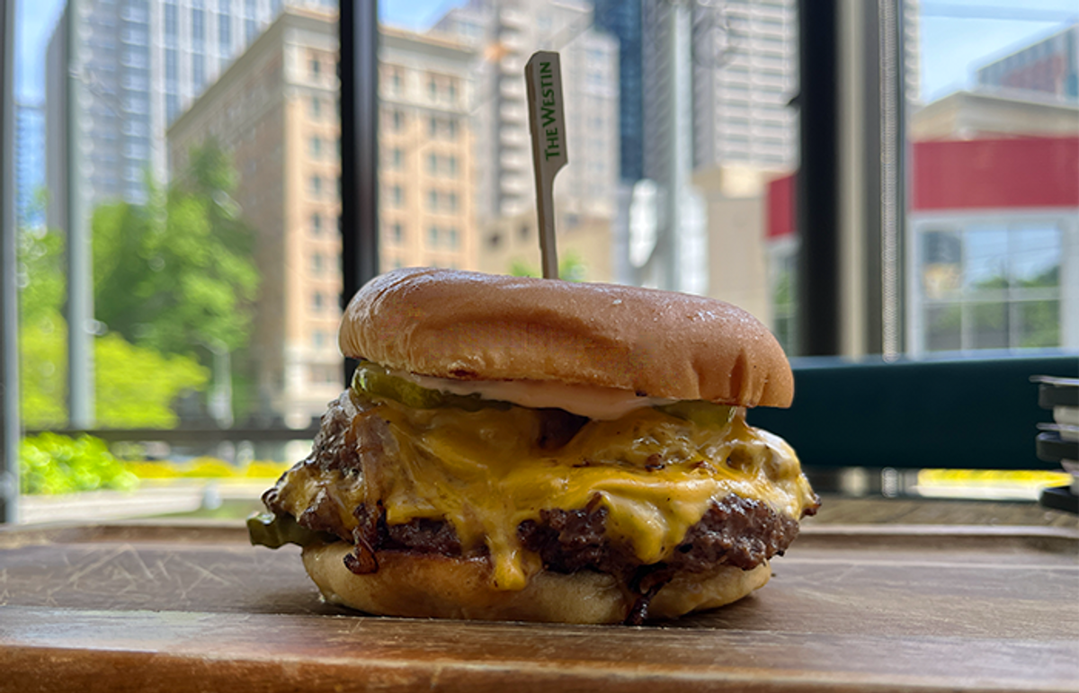 The Smash Burger at Relish Burger Bistro in Seattle, WA - Multiple ...