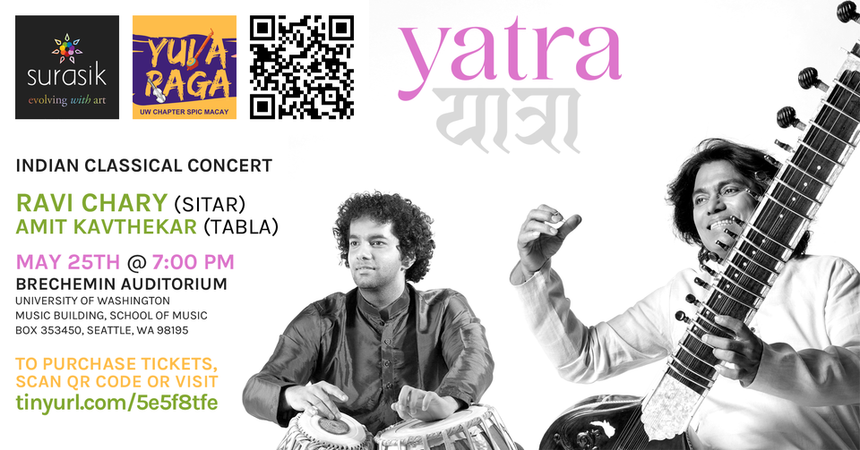 YATRA - Sitar & Tabla Concert ft. Ravi Chary + Amit Kavthekar at ...