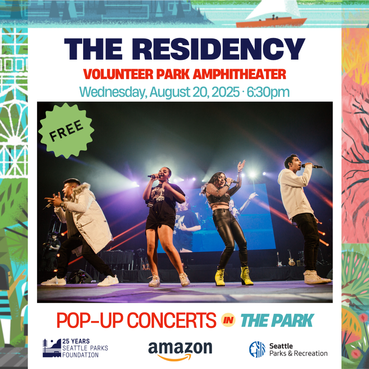 The Residency Showcase at Volunteer Park Amphitheater at Volunteer Park ...