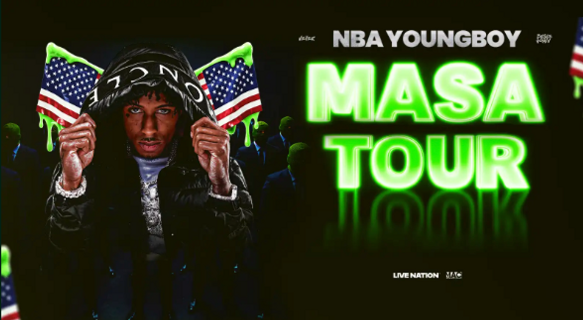 NBA YoungBoy - MASA TOUR at Climate Pledge Arena in Seattle, WA ...
