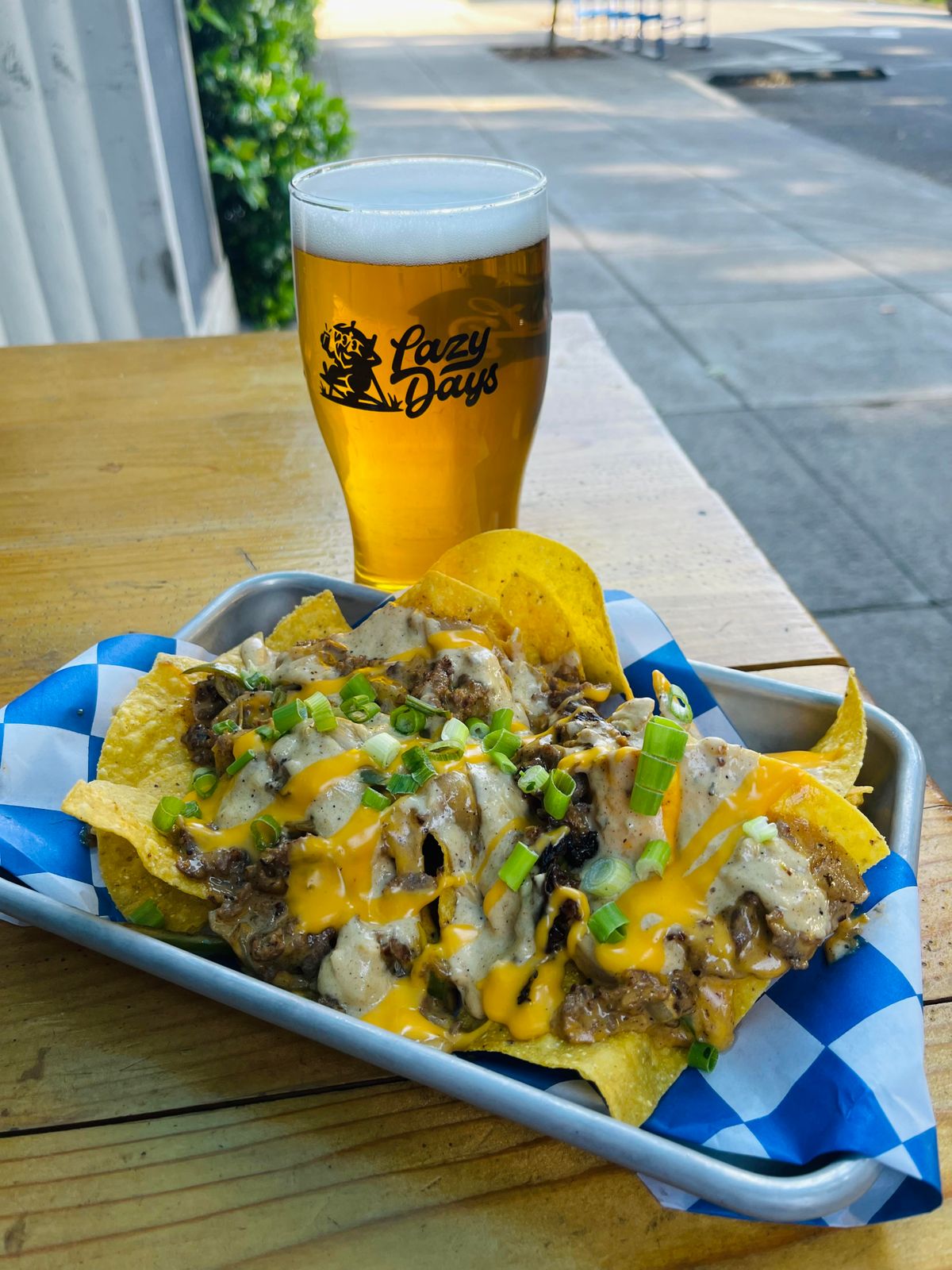 It's Sometimes Sunny in PDX (Philly Cheesesteak Nachos) at Lazy Days ...